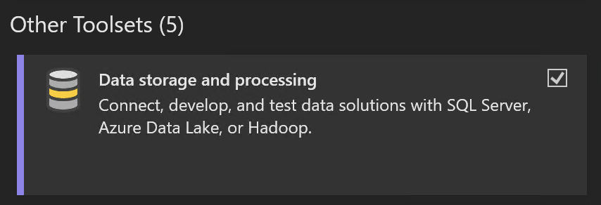 Workload Options for Visual Studio | Dewiride Developer Blogs